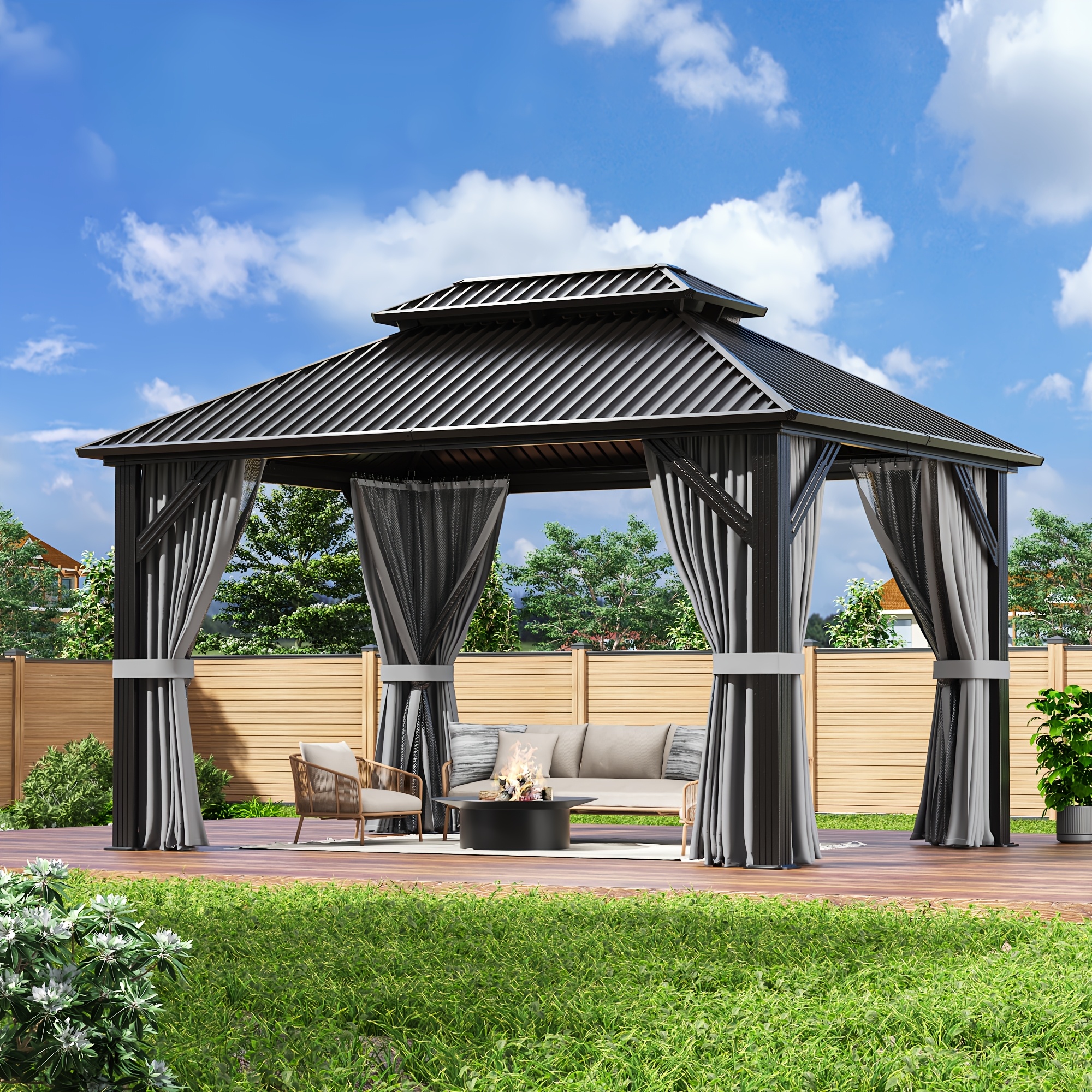 garden pergolas sold on Temu United States