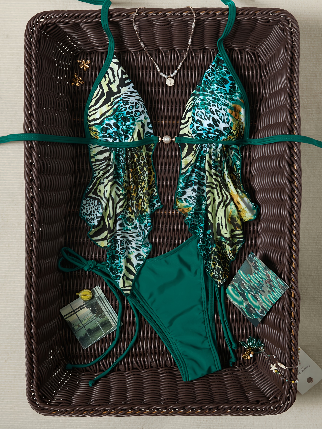 crop top two piece outfits sold on Temu United States