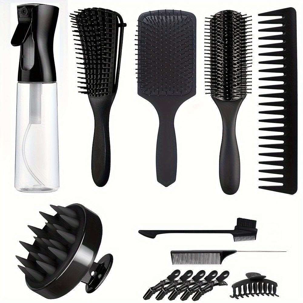 Hair Brush Set Styling Textured y Hair Enhancing - Temu Canada