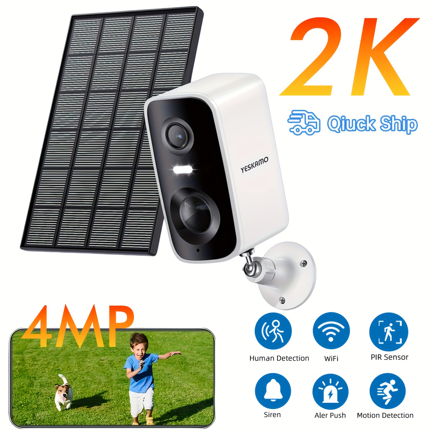 security cameras sold on Temu United States