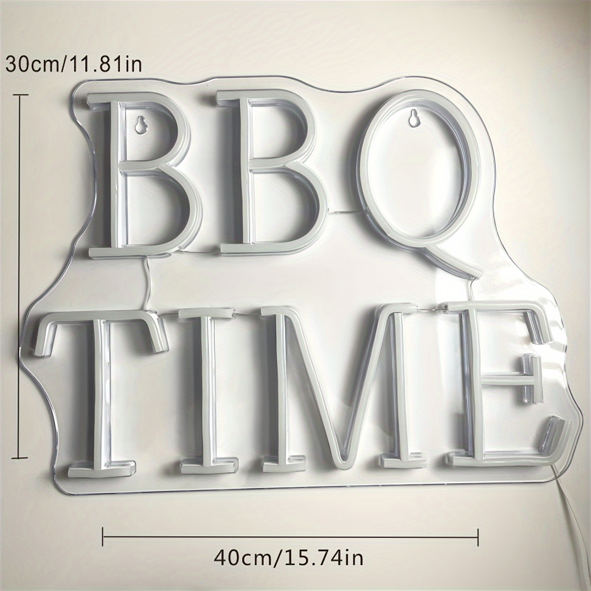 Bbq Time Neon Sign Bar Displays Lighting Walls Led Neon - Temu