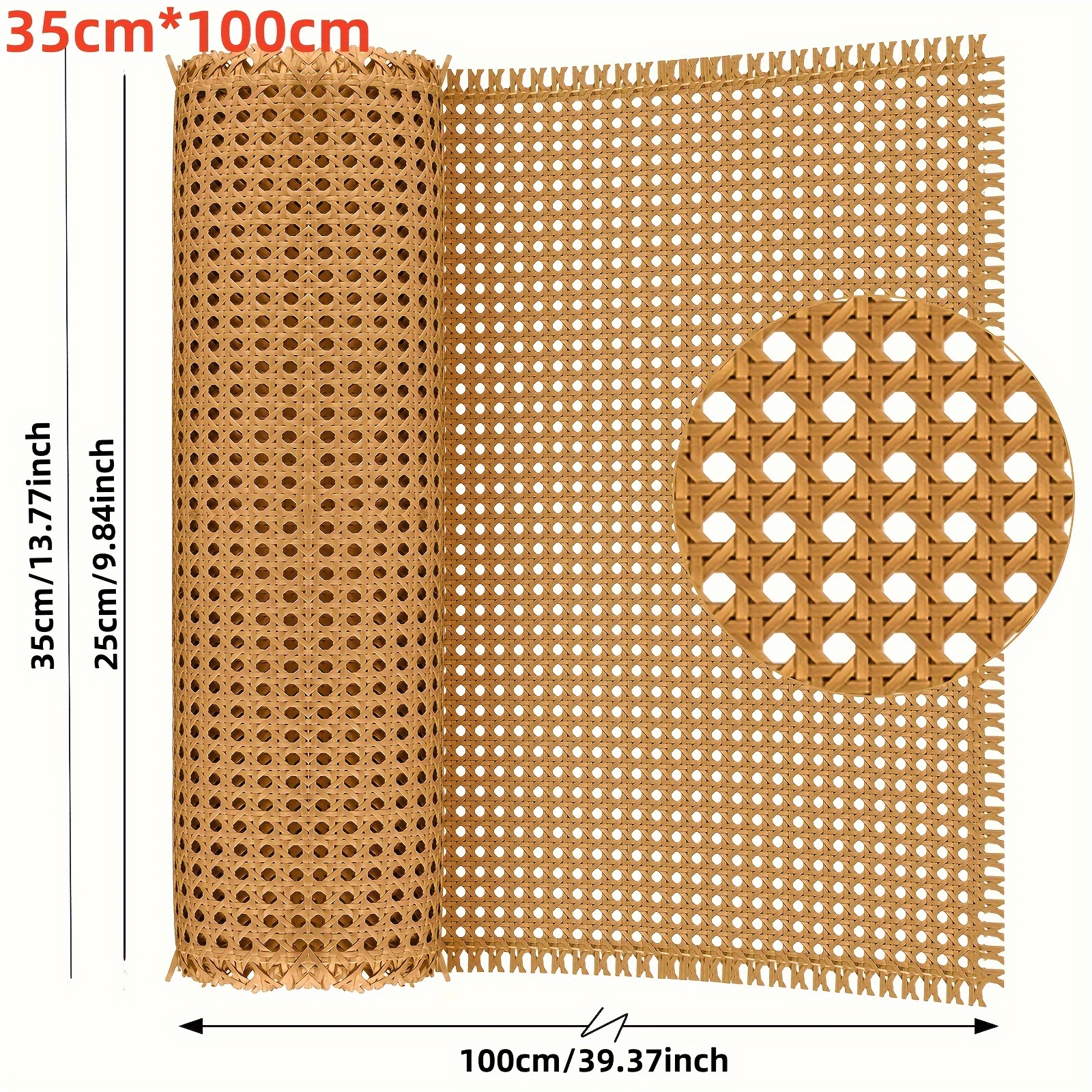 Plastic Rattan Weaving Material Furniture Repair Basket - Temu