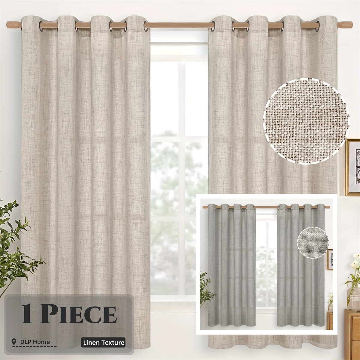 curtains drapes sold on Temu United States