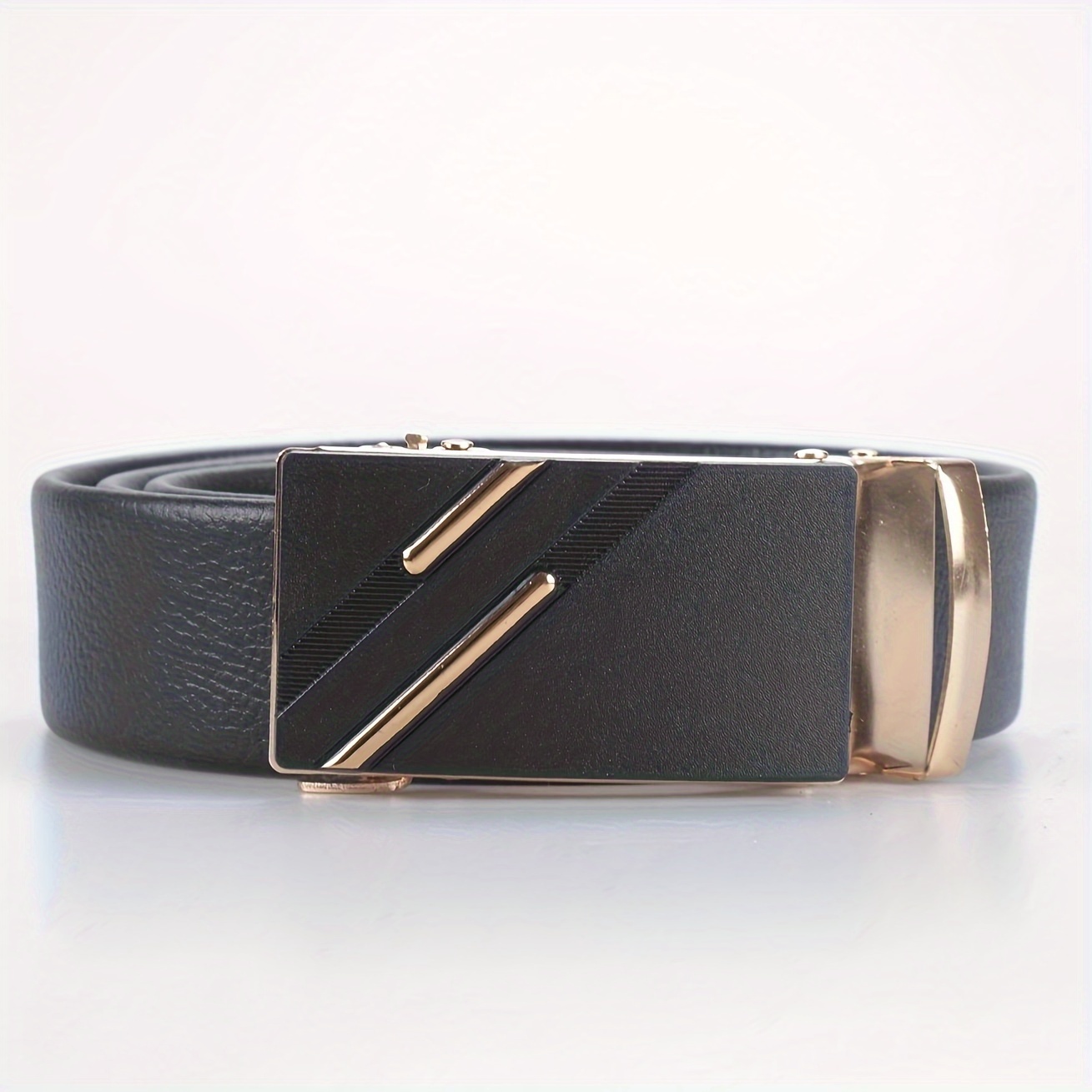 New Men Alloy Automatic Buckle Belt Business Casual Fashion Belts For ...
