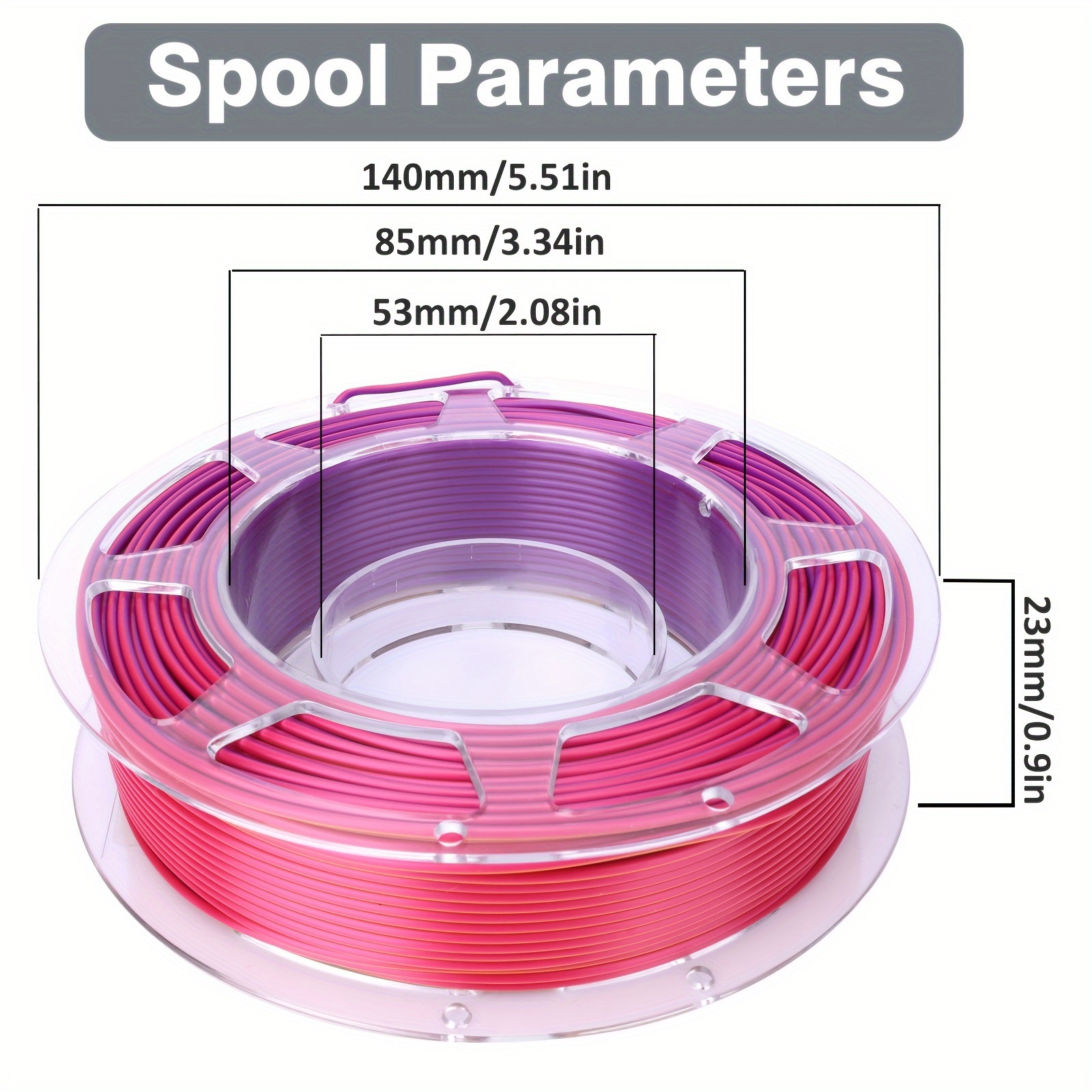 Filament Triple Colors /0.44lbs/ - Temu