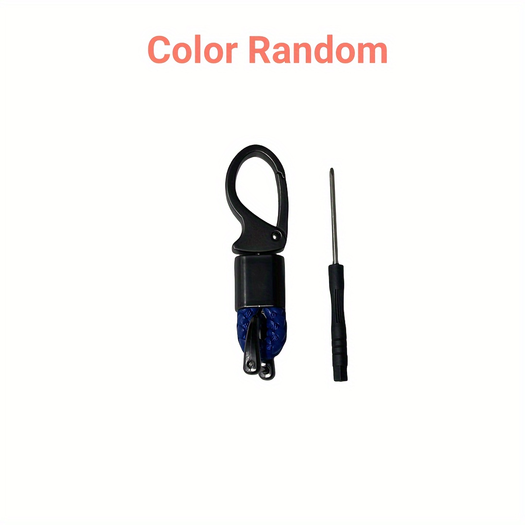 1pc Anti Lost Motorcycle Metal Keychain Car Key Chain Clip Men Women ...