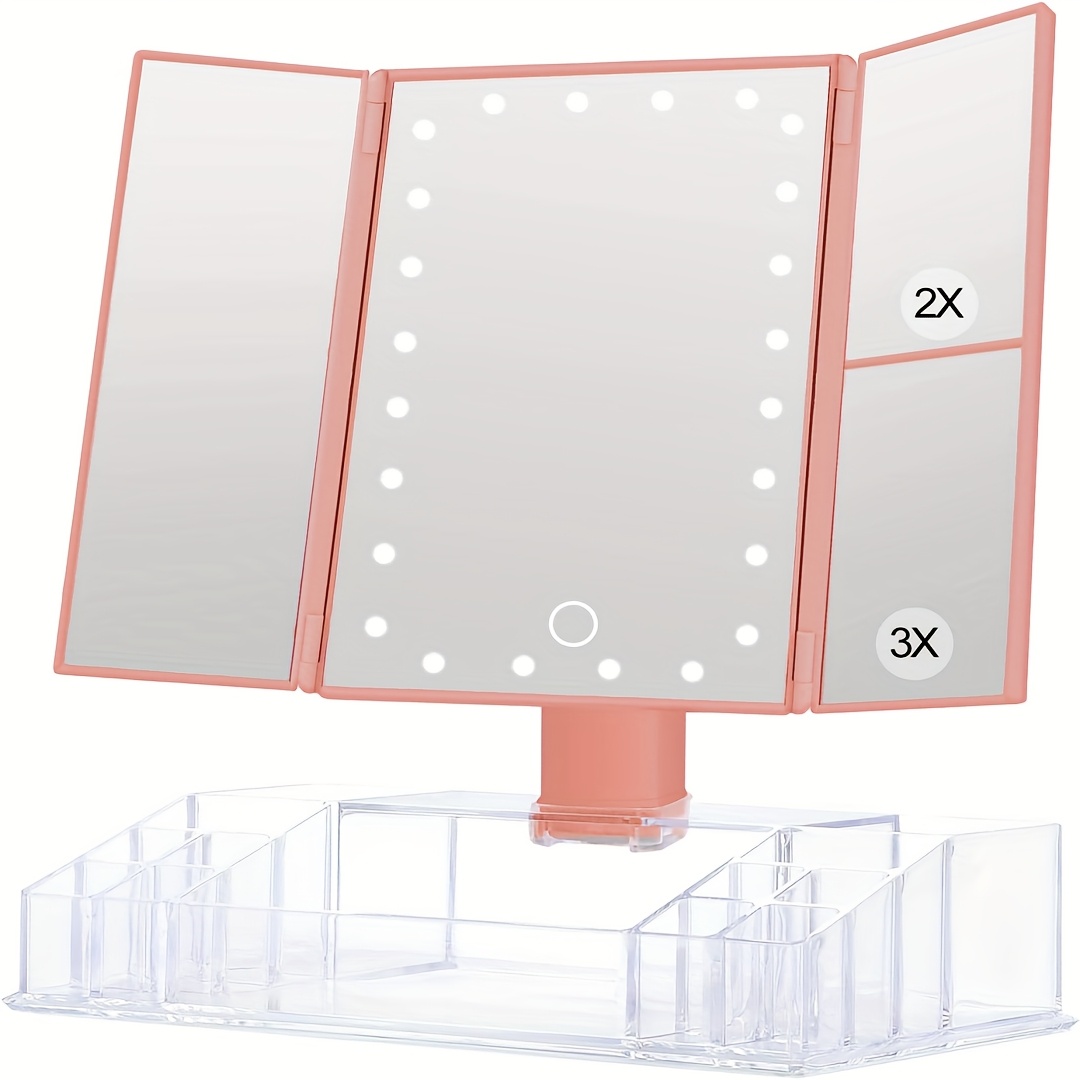 lighted led mirrors sold on Temu United States