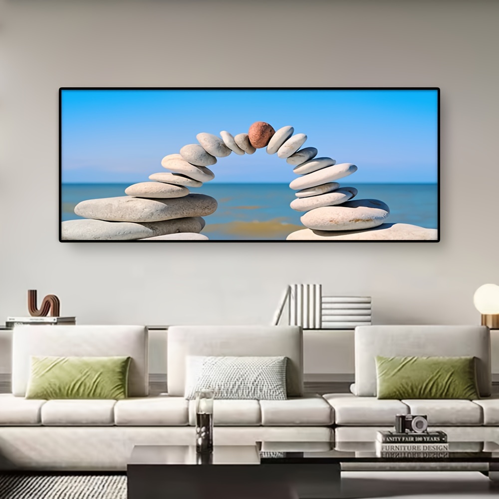 Canvas Poster Modern Art Nordic Bedside Abstract Large Size - Temu Canada