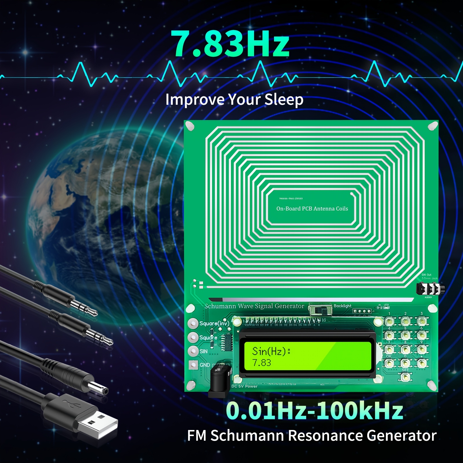 frequency generator sold on Temu United States