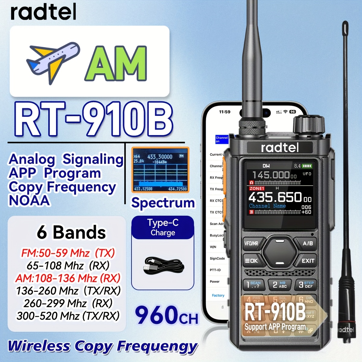 radio programming sold on Temu United States