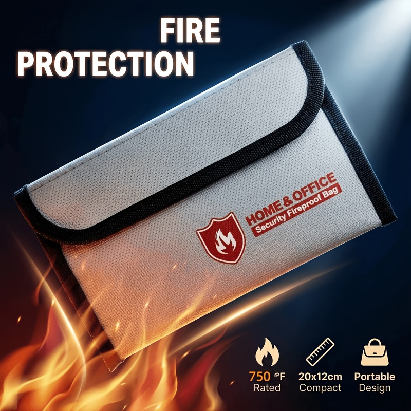 fireproof bags sold on Temu United States