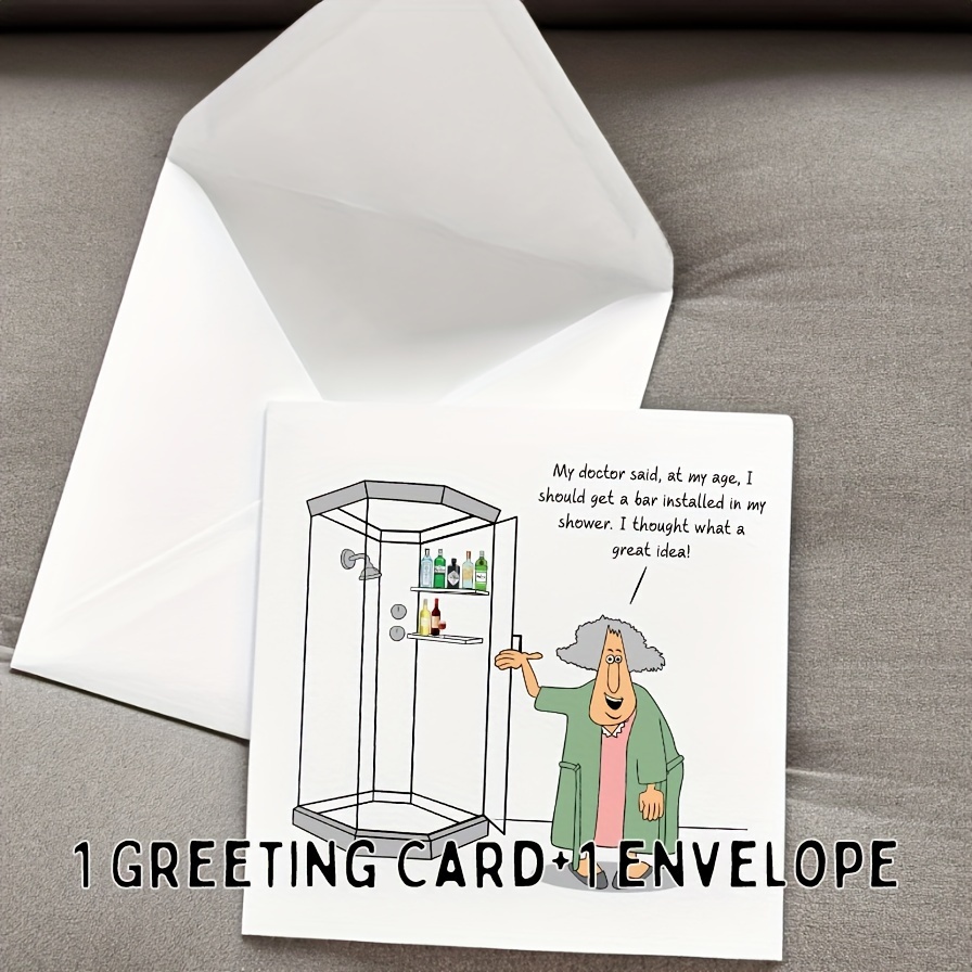 Humorous Birthday Greeting Card Wife Mother Aunt Female - Temu Germany