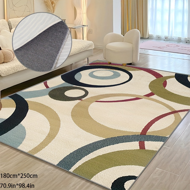 Modern Nordic Style Circular Geometric Pattern Multi color - Temu Australia