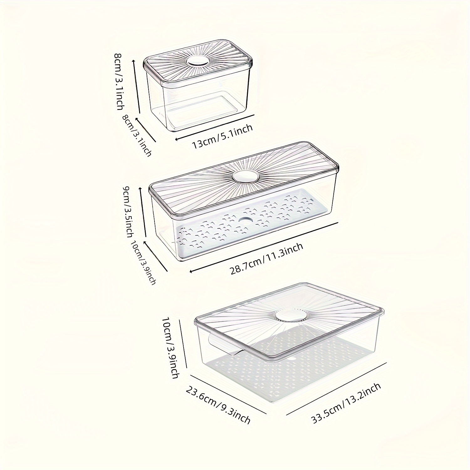 Leak-proof Stackable Food Storage Containers With Lids - Bpa Free ...