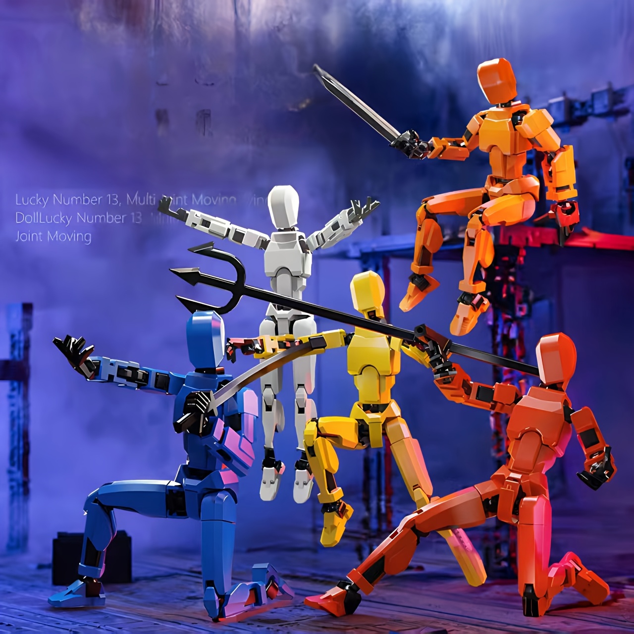 dummy 13 action figure sold on Temu United States