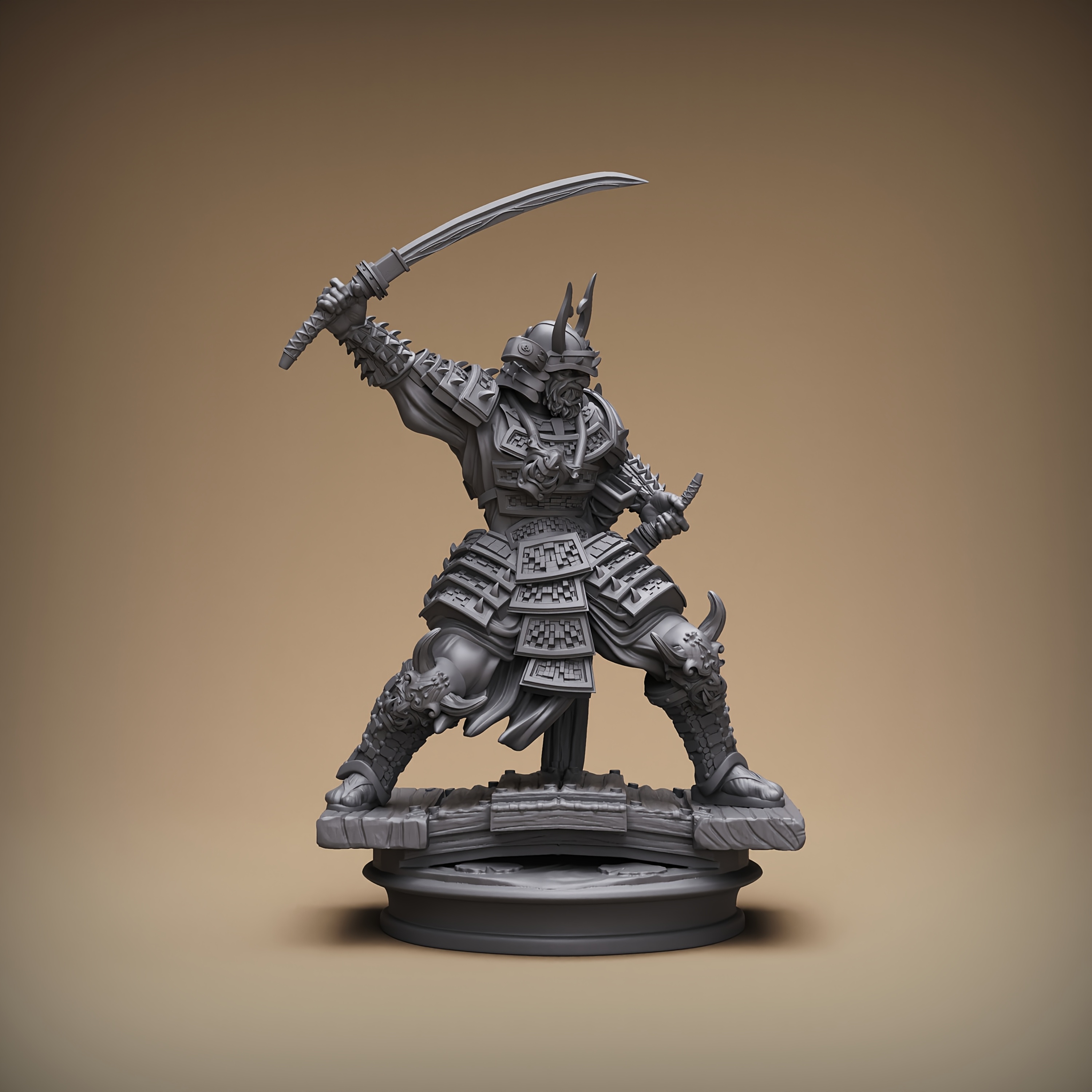 samurai figure sold on Temu United States