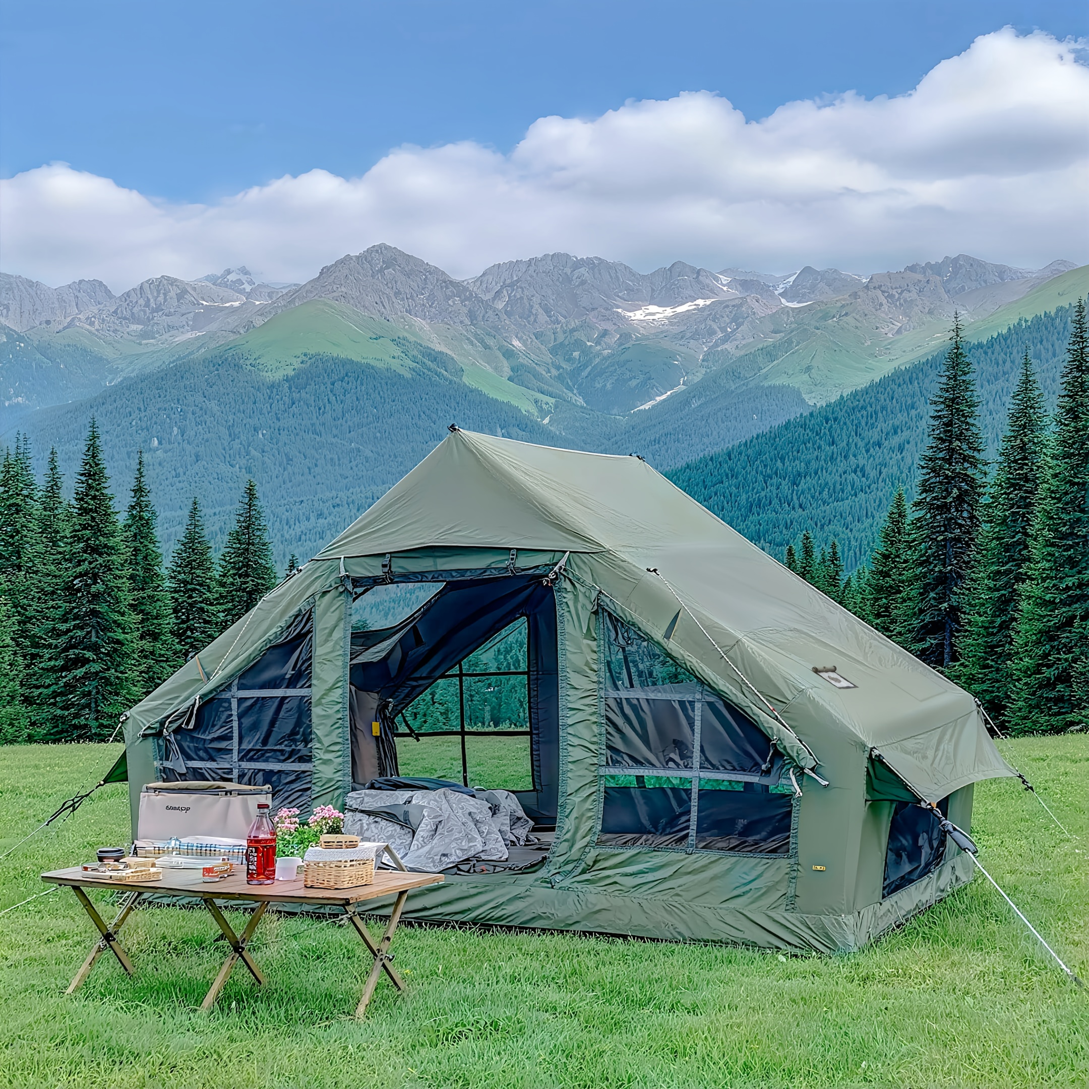 inflatable tent - United Kingdom