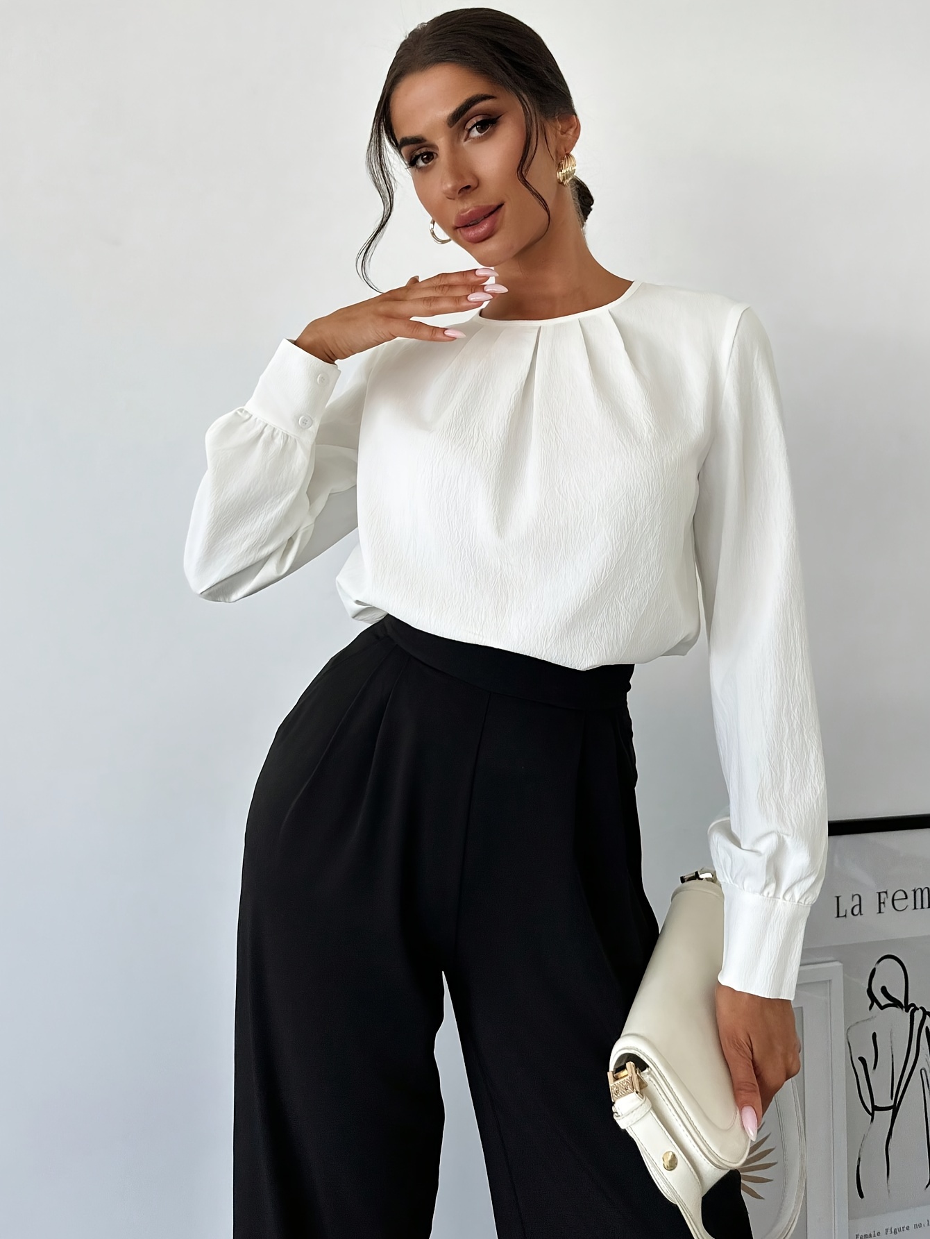 white blouse for women - United Kingdom