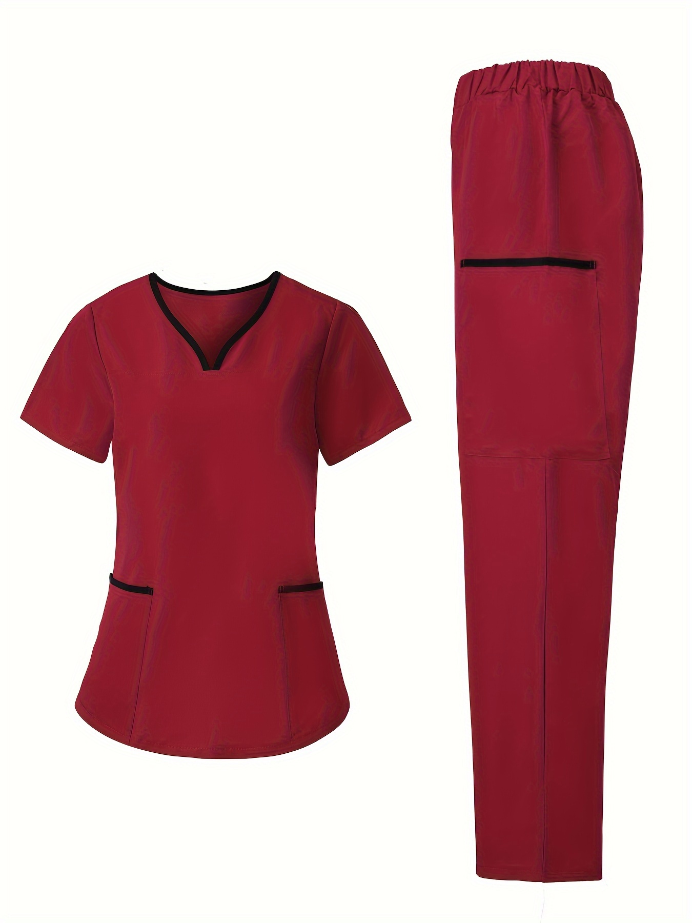 women scrubs uniforms sold on Temu United States