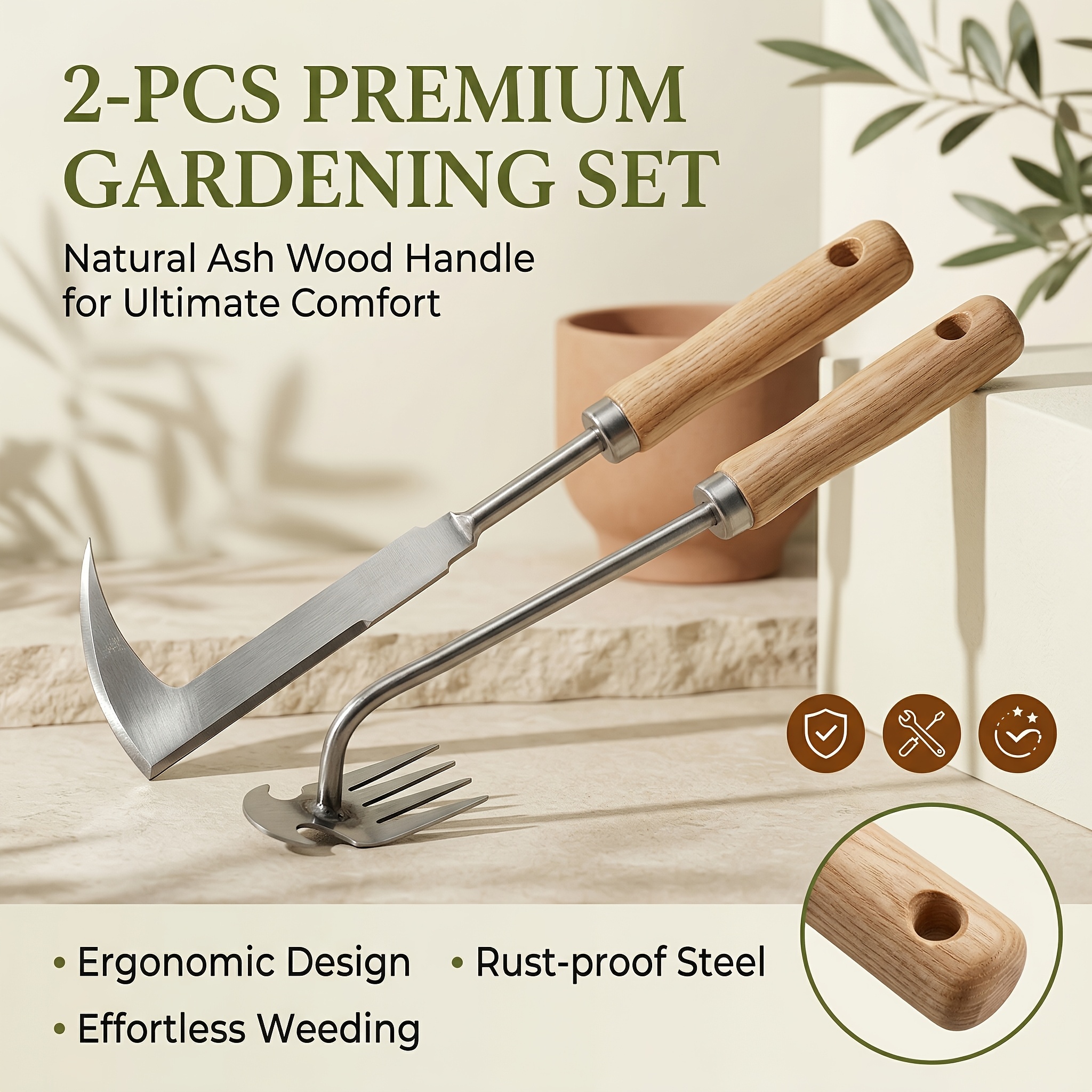 hand held garden tools sold on Temu United States