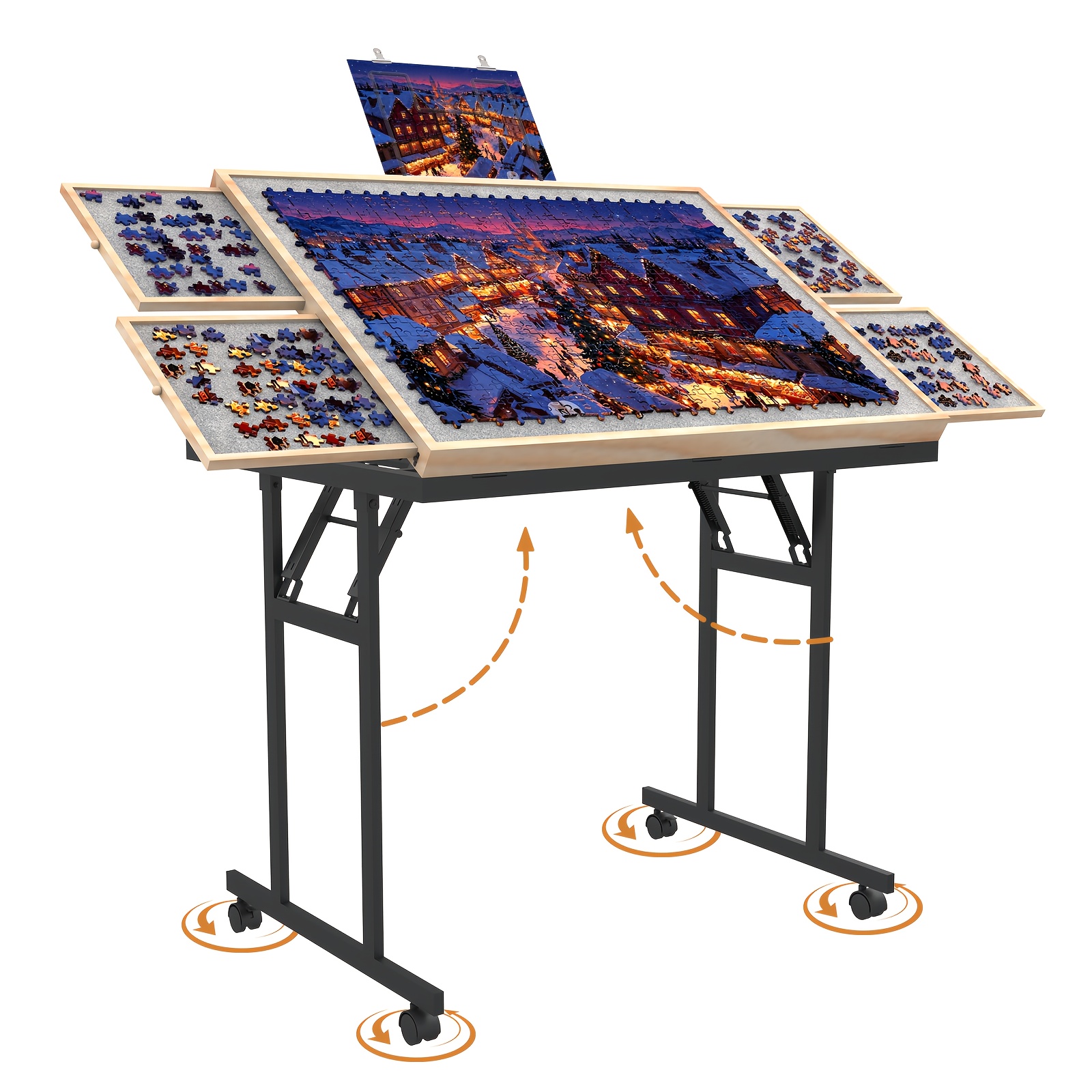 puzzle tables sold on Temu United States