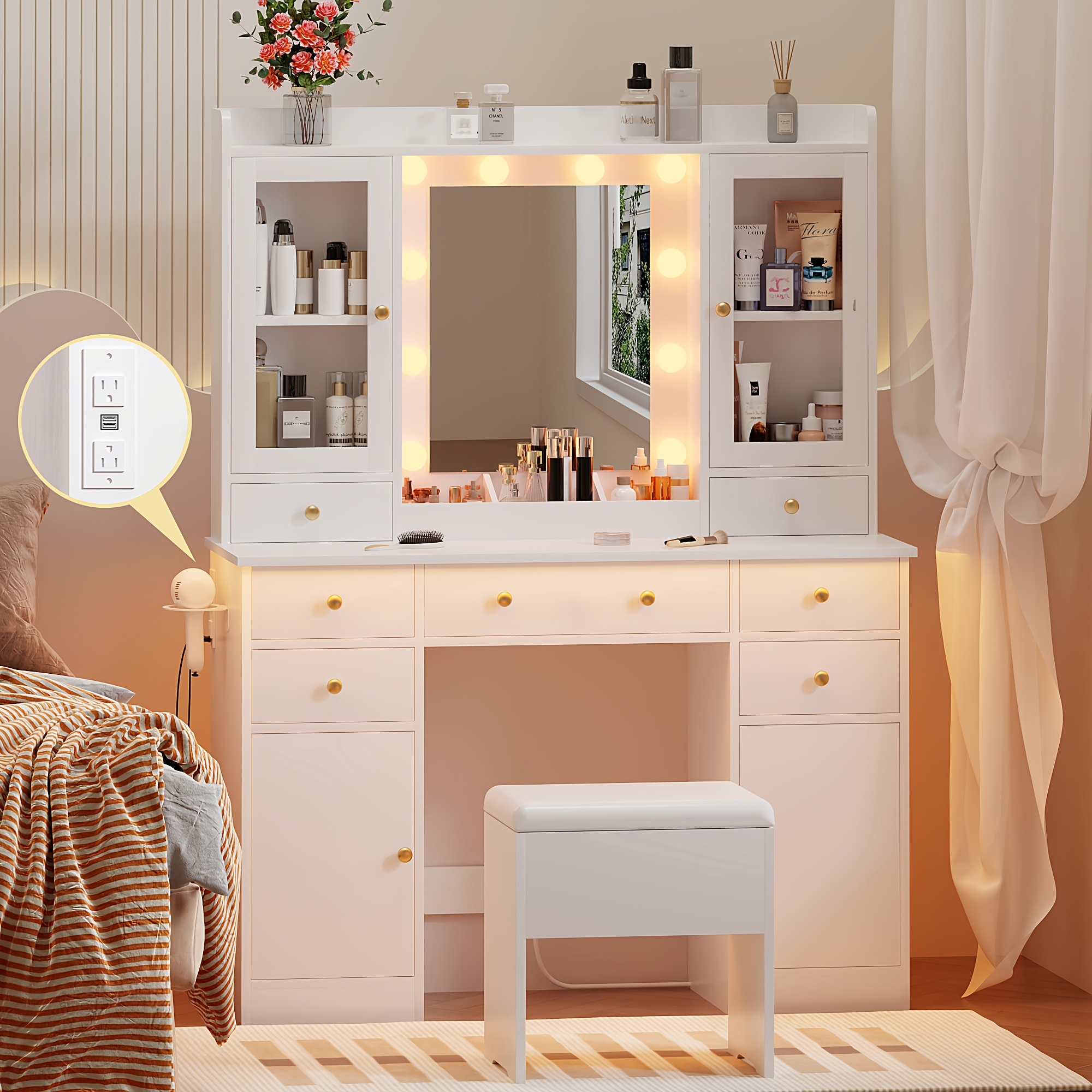 vanities sold on Temu United States