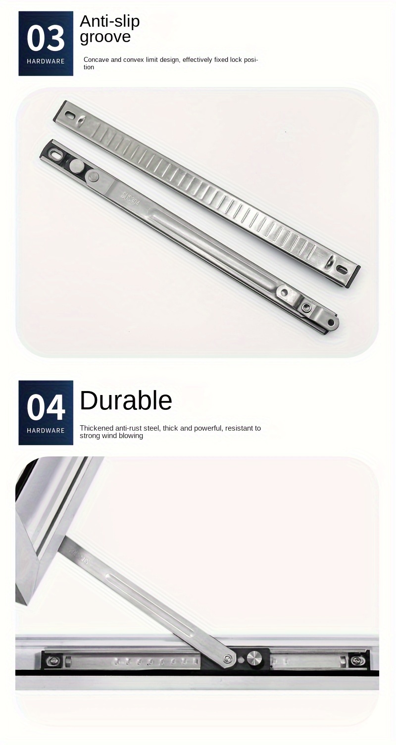 Stainless Steel Window Wind Brace Limiter Durable 304 - Temu