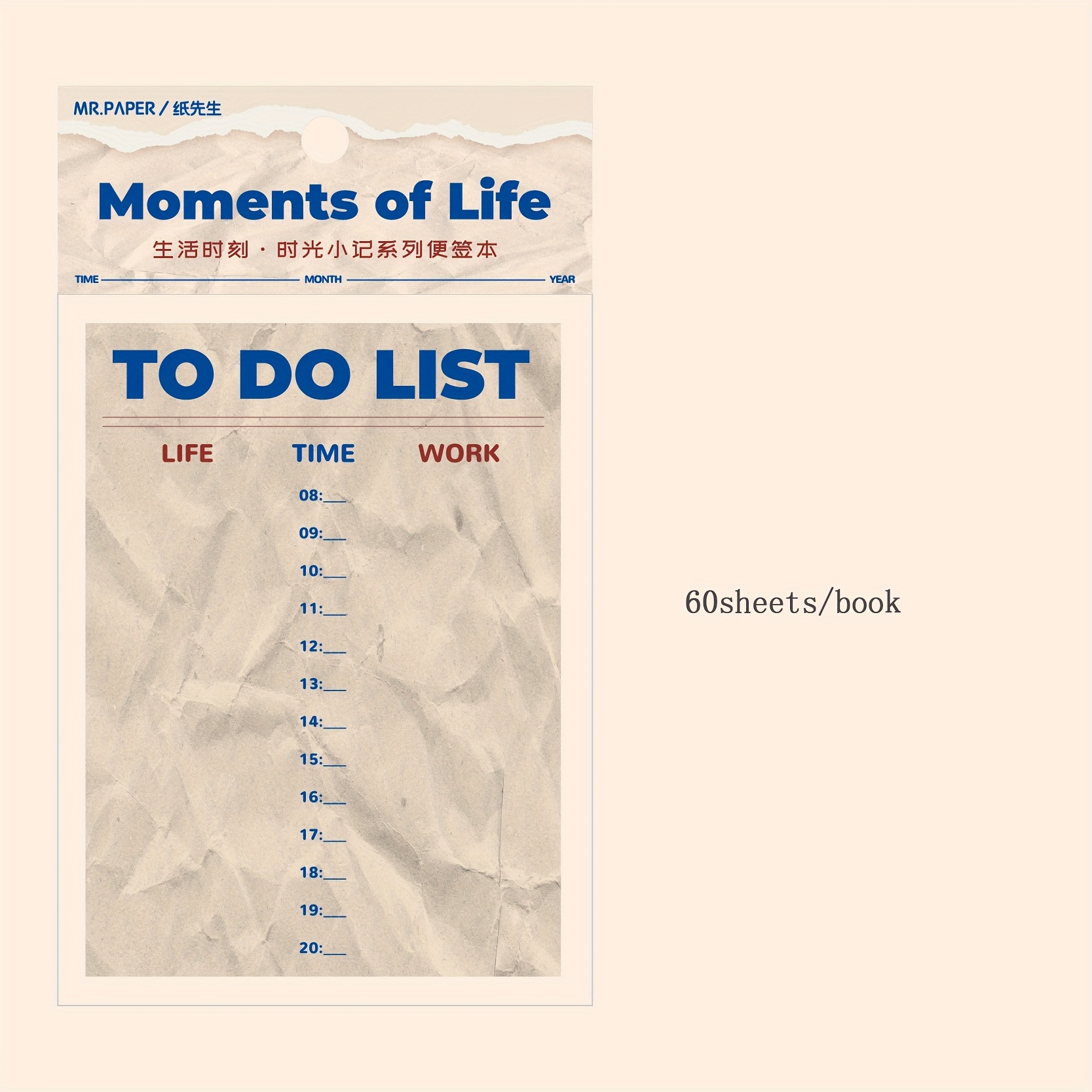 Book Memo Pad Time Management Planner Notepad Message Paper - Temu Canada