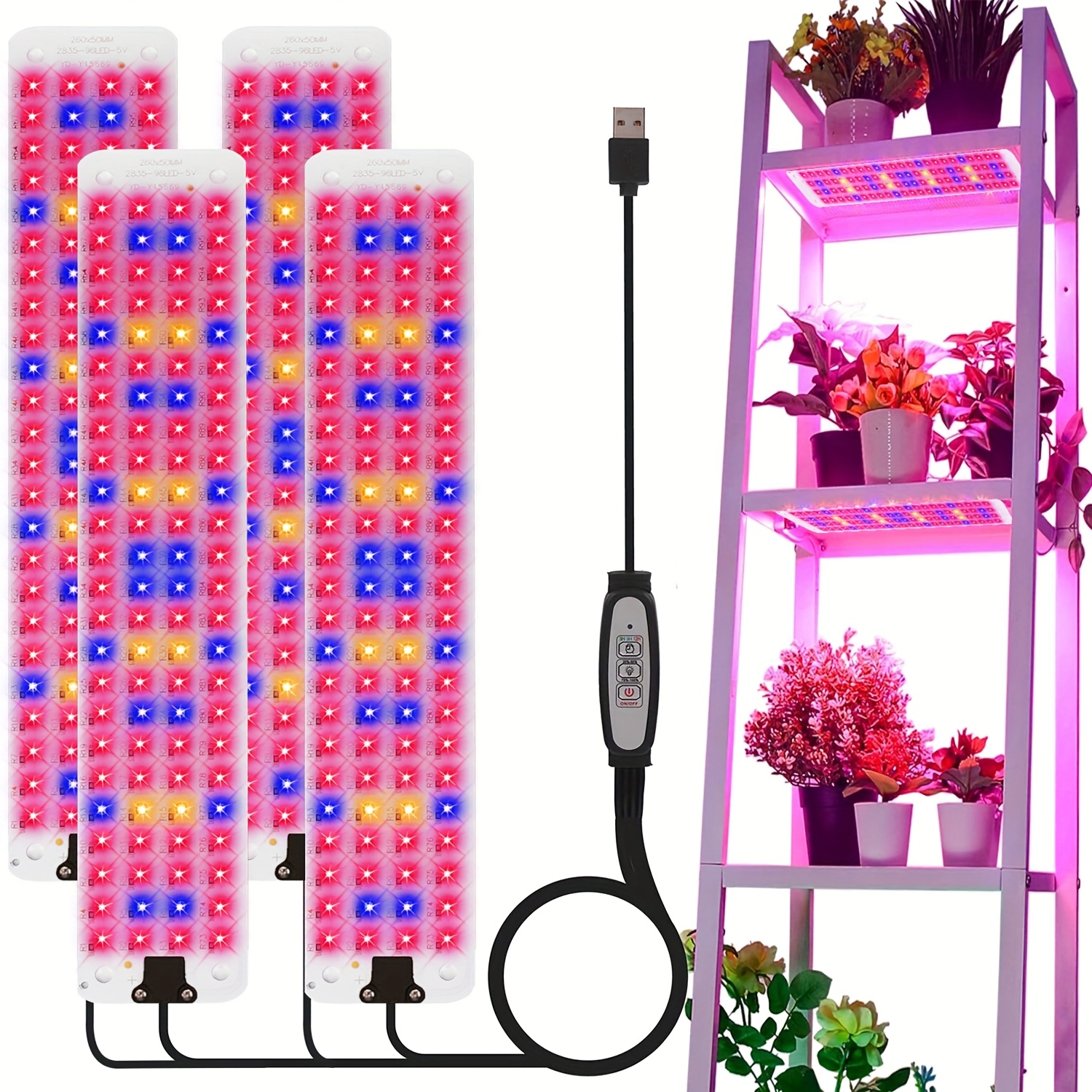 grow lights sold on Temu Canada