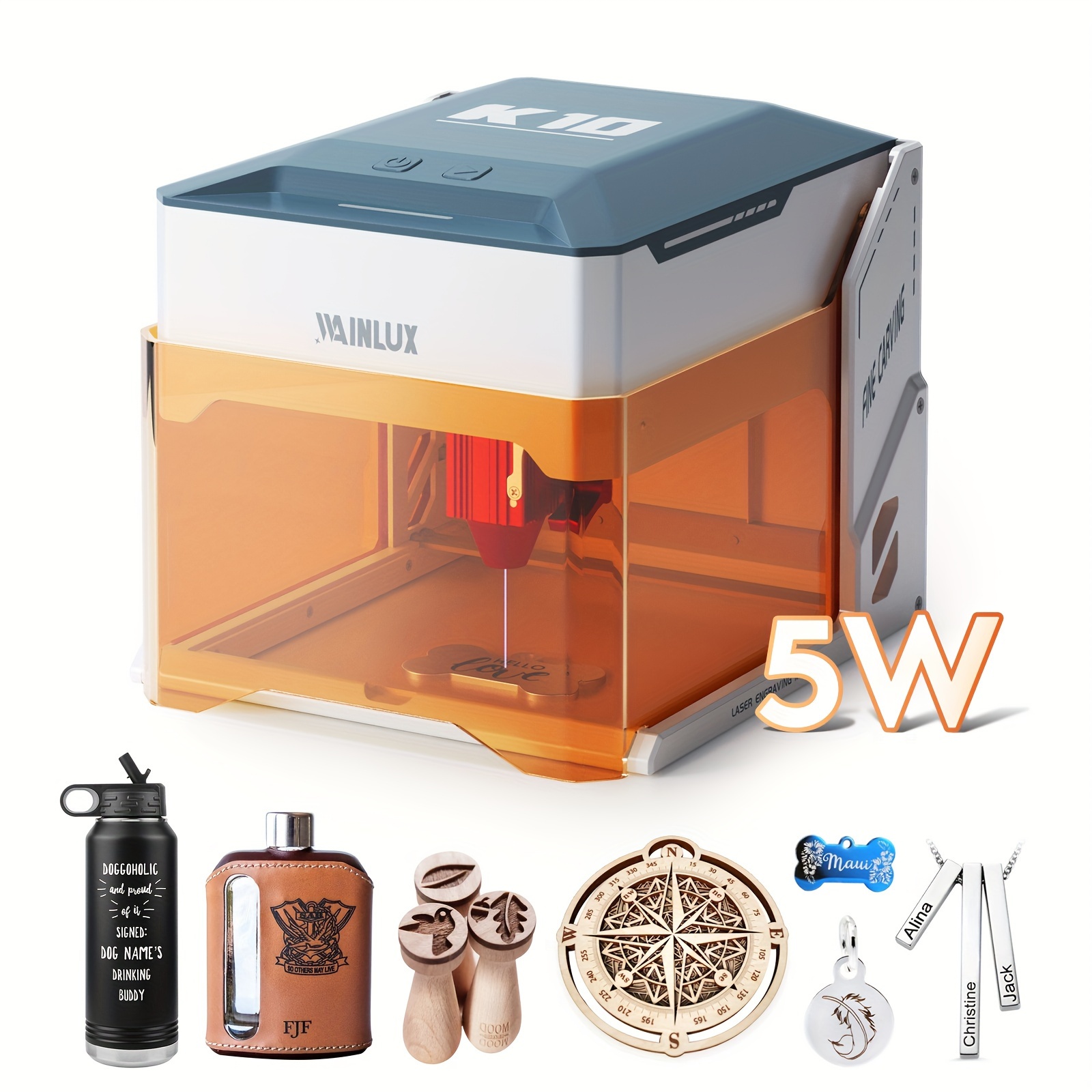 laser engraver sold on Temu United States