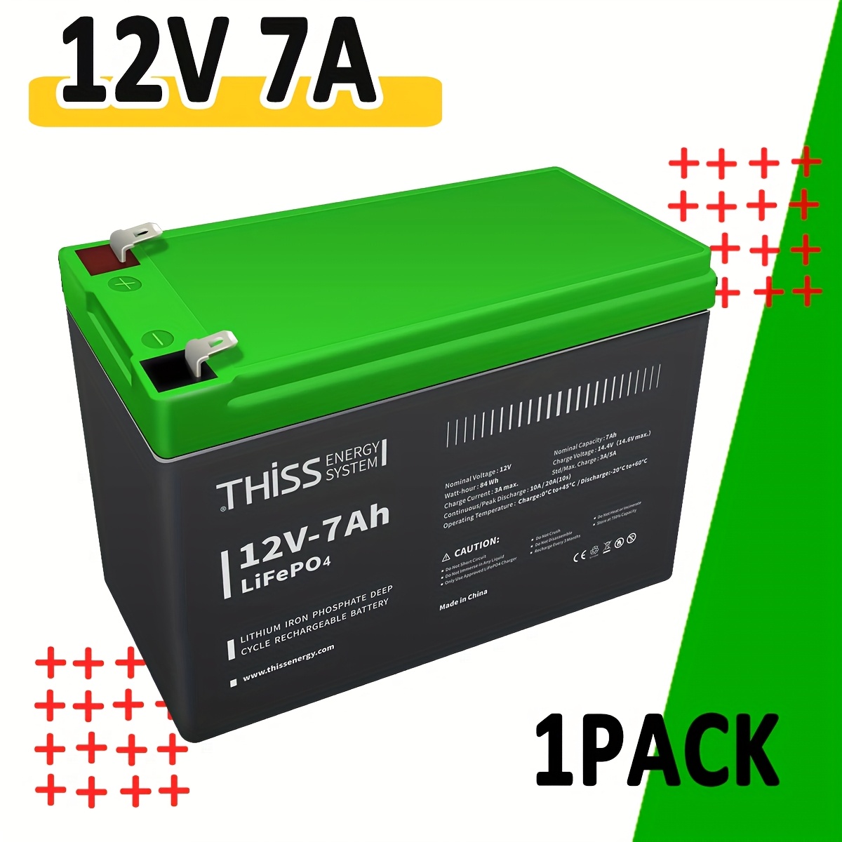 12v battery sold on Temu United States