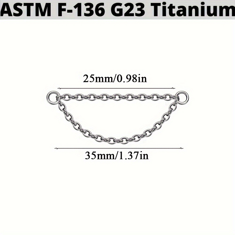 Minimalist Dangle G23 Solid Titanium Cartilage Earrings Stud - Temu Ireland