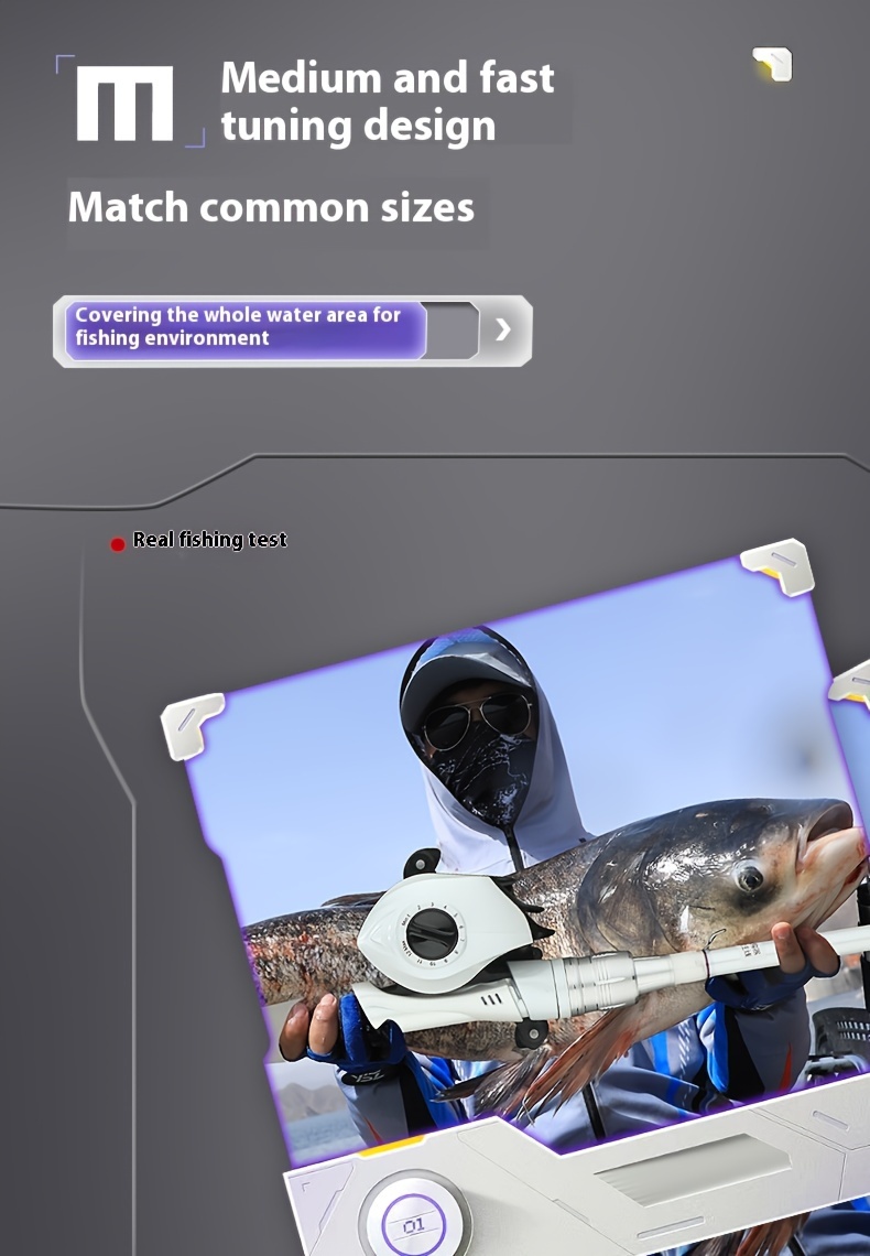 Ultra light Carbon Fiber Spinning Rod Reel Combo Long Cast - Temu