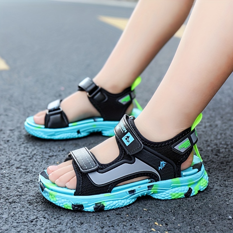 trendy cool open toe sandals boys breathable non slip - Temu Kuwait