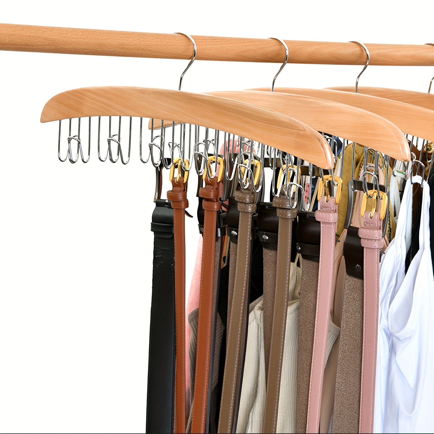 12 hook Metal Belts Hanger Clothes Drying Rack Underwear - Temu Portugal