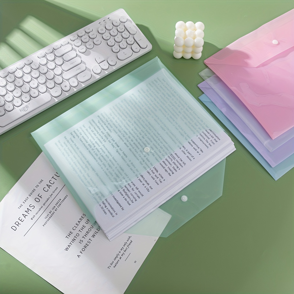 Plicuri Morandi plicuri transparente din plastic A4 plicuri - Temu Moldova