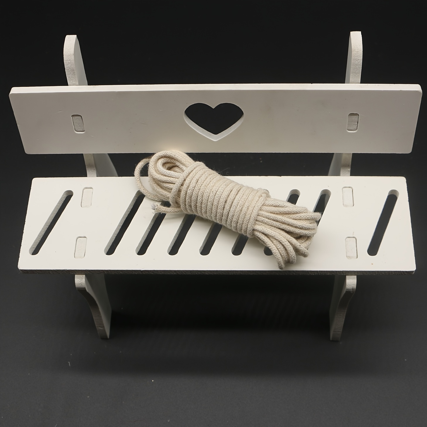 White Cotton Rope Metal Color Woven Rope Used Holiday - Temu Canada