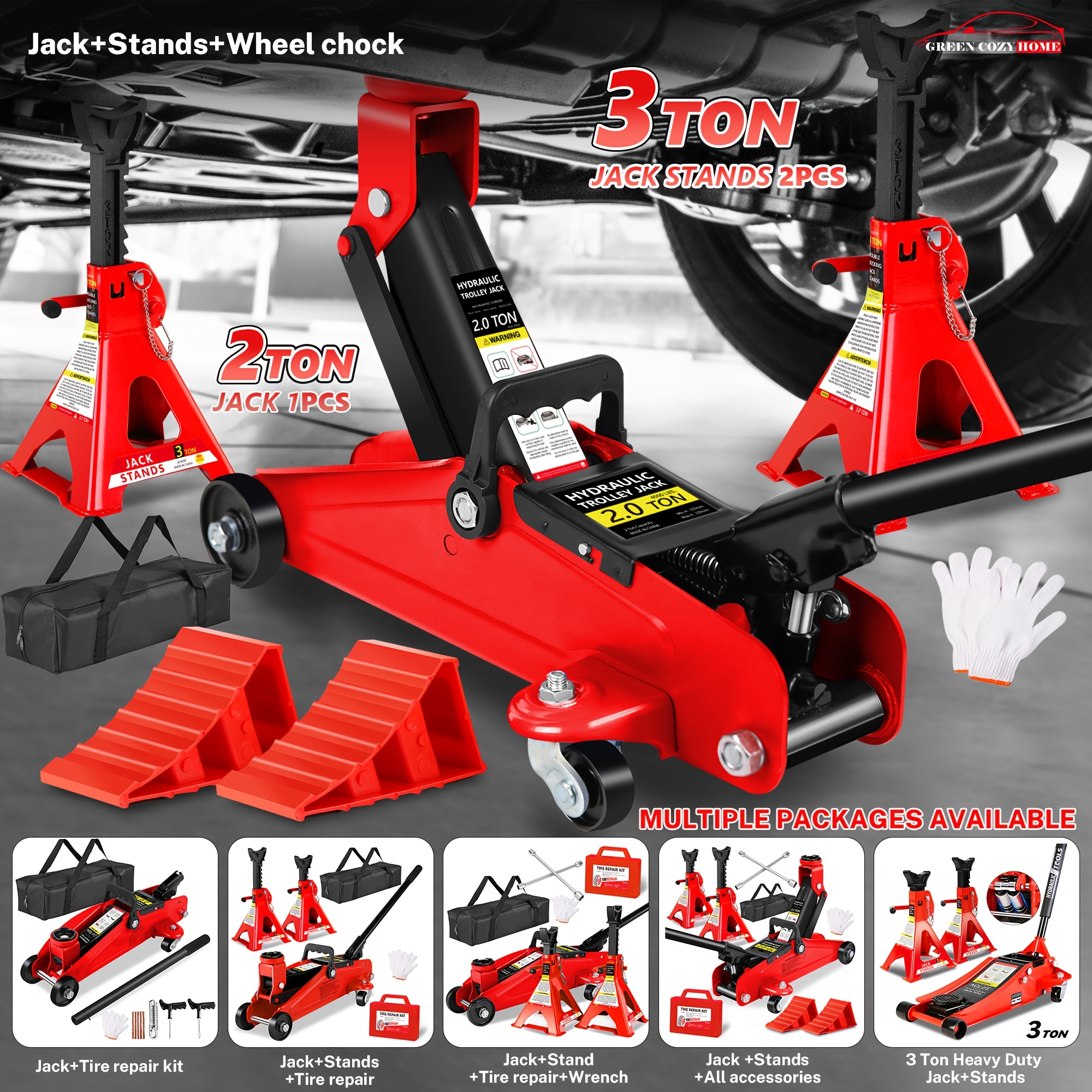 car jacks sold on Temu United States