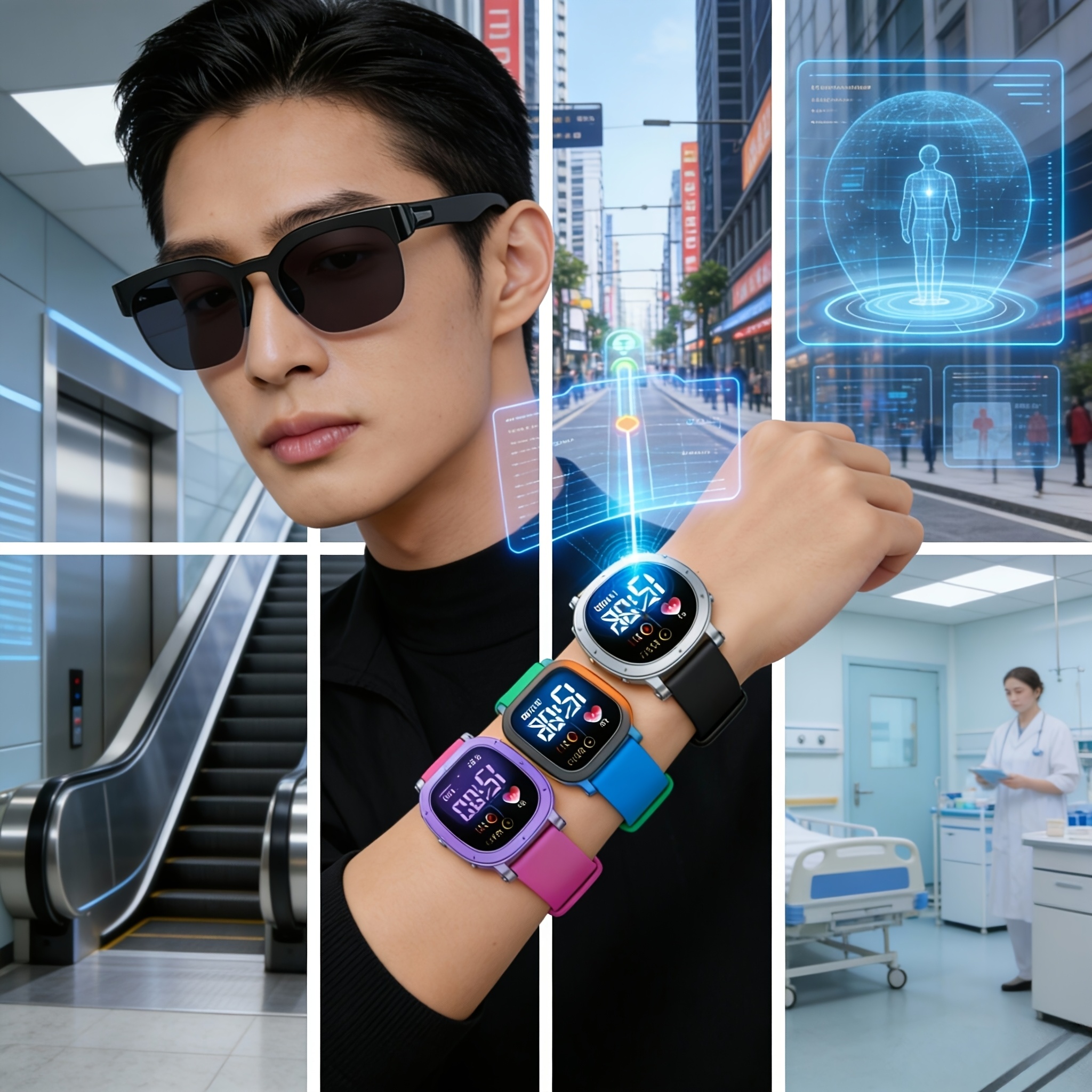 bluetooth sunglasses sold on Temu United States