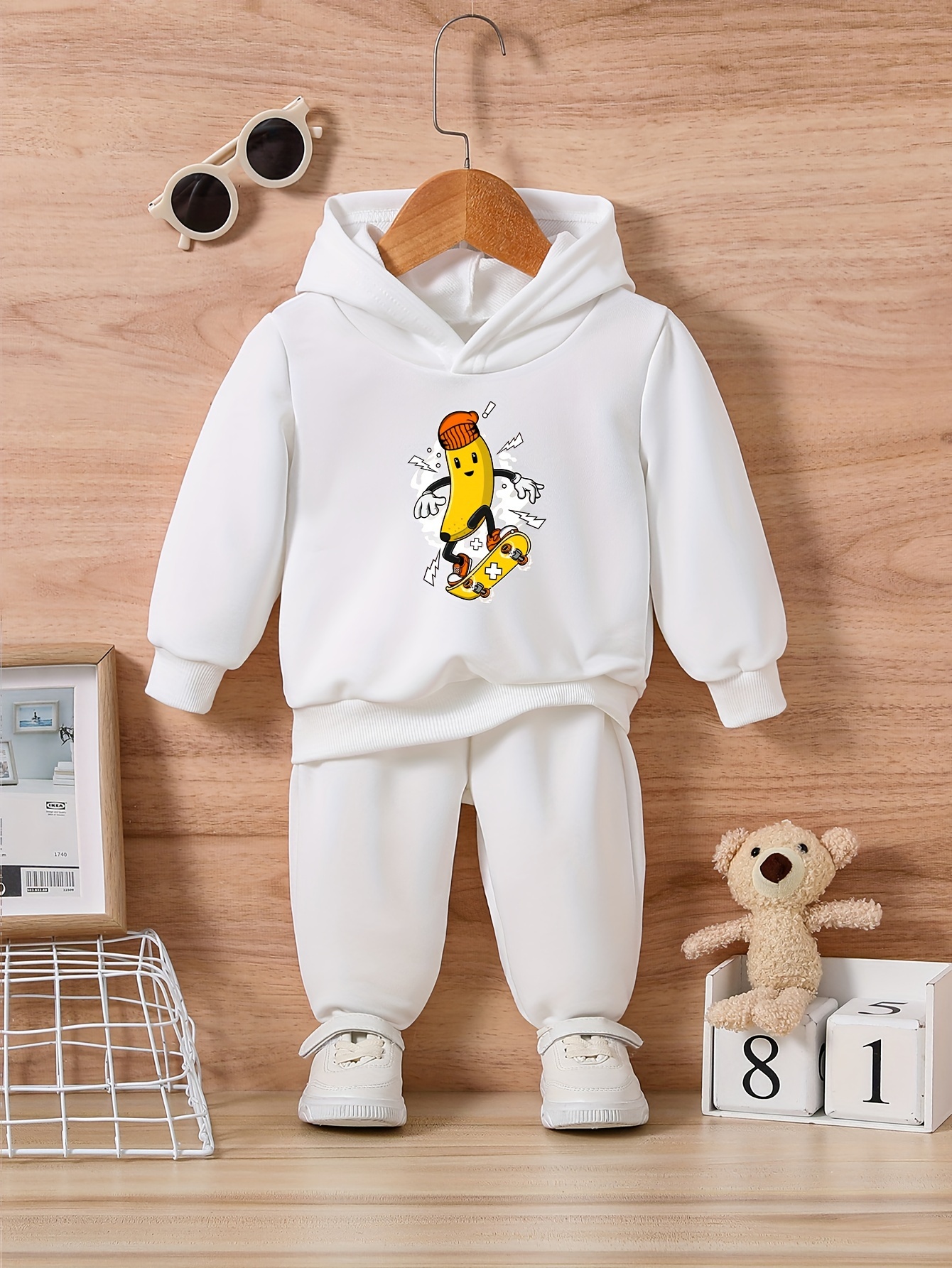 Conjunto Piezas Niñas Pequeñas Estampado Monopatín En - Temu Mexico