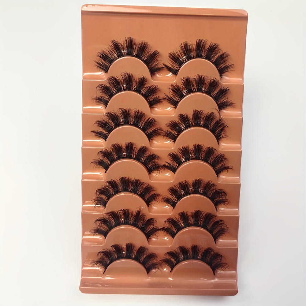 Ultra Soft Lightweight Full Strip False Lashes Natural - Temu Australia