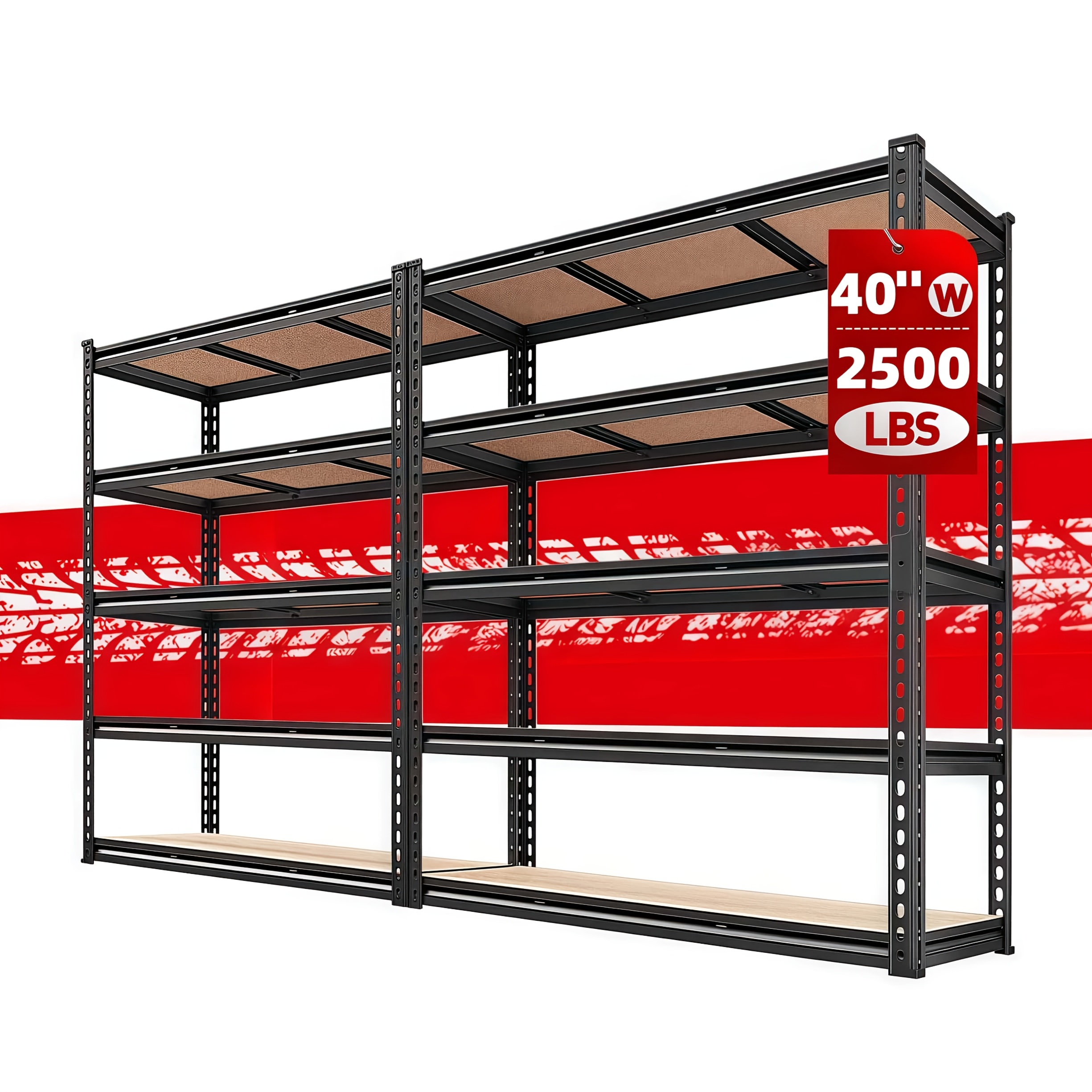 heavy duty shelving units sold on Temu United States
