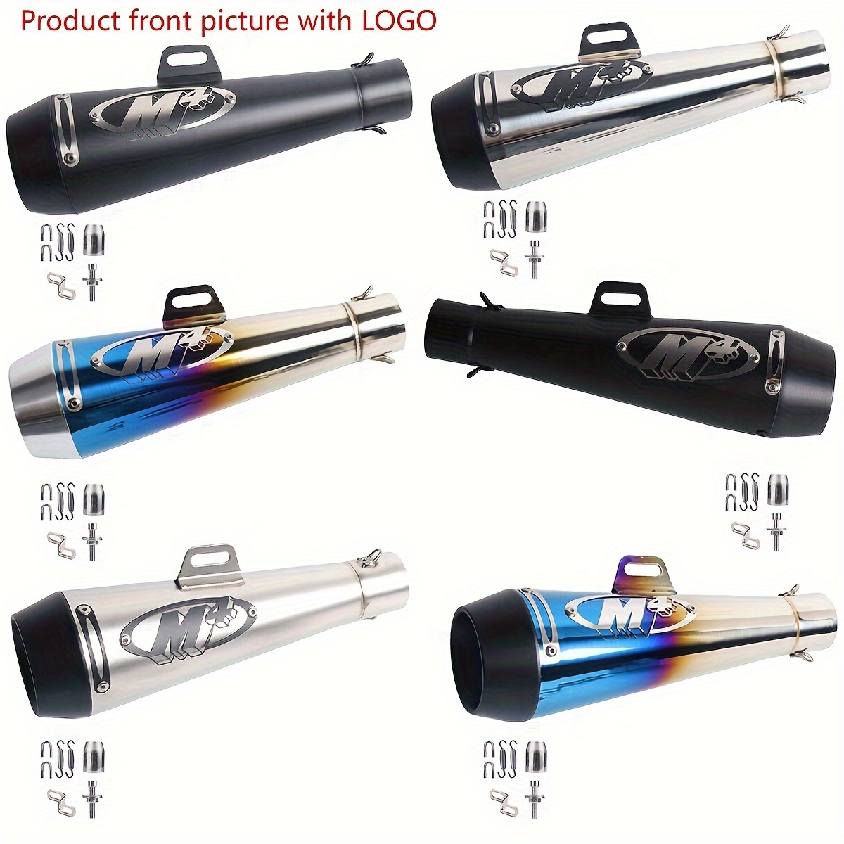 motorcycle parts and accessories sold on Temu United States