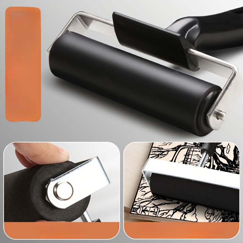 extra large synthetic rubber printmaking roller ideal art - Temu