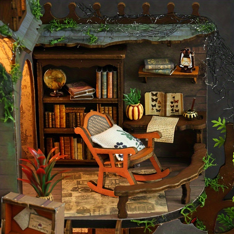 Diy Magic Cottage Villa Model Kit Creative Assembly House - Temu