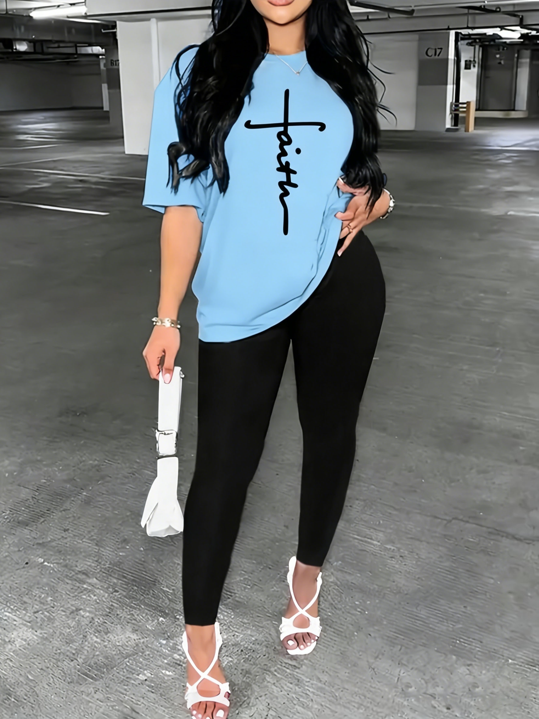 faith shirts sold on Temu United States