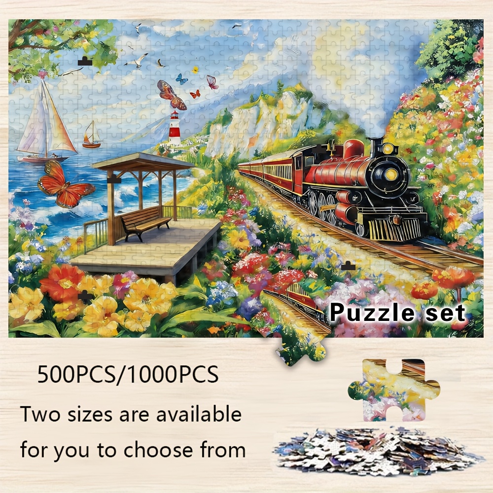 1000 piece puzzles sold on Temu Australia