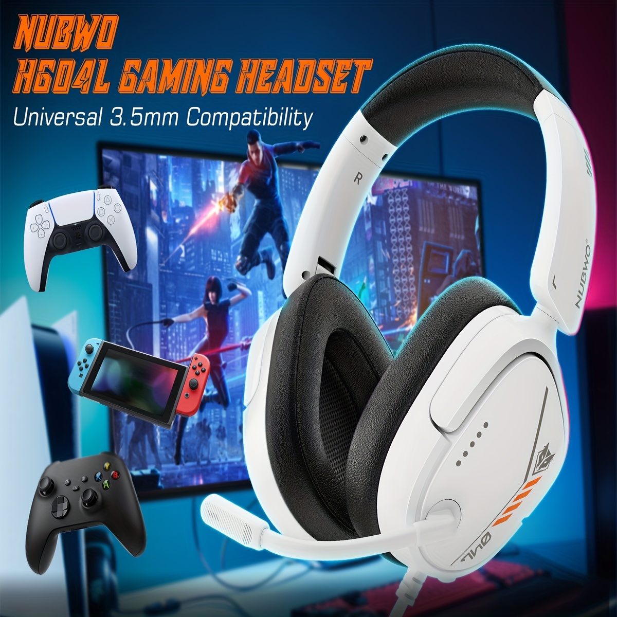 mic and headset sold on Temu United States