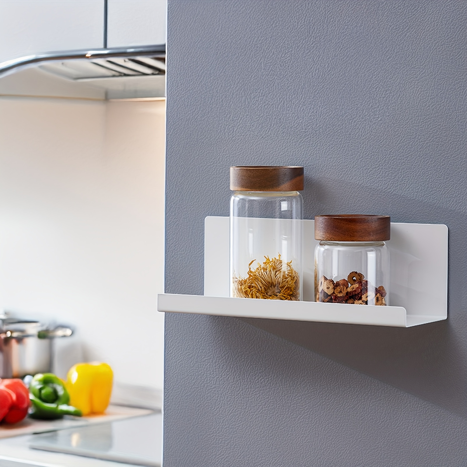 magnetic spice rack refrigerator sold on Temu United States