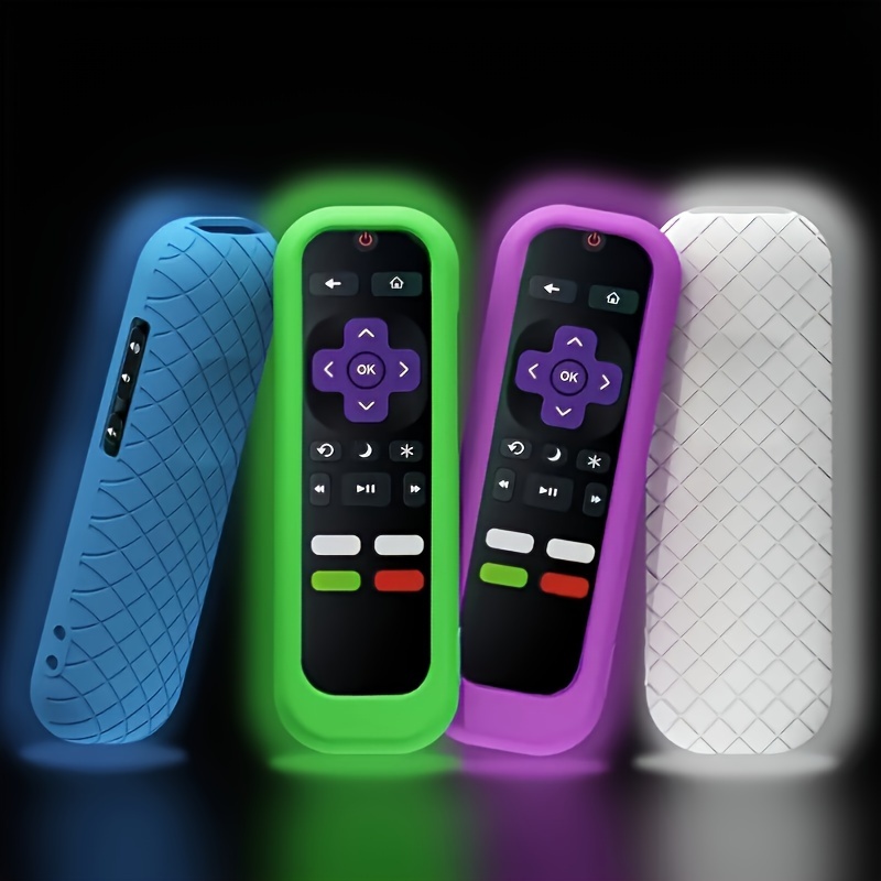1pc Glow In The Dark Remote Cover For Tv Remote Control Universal ...